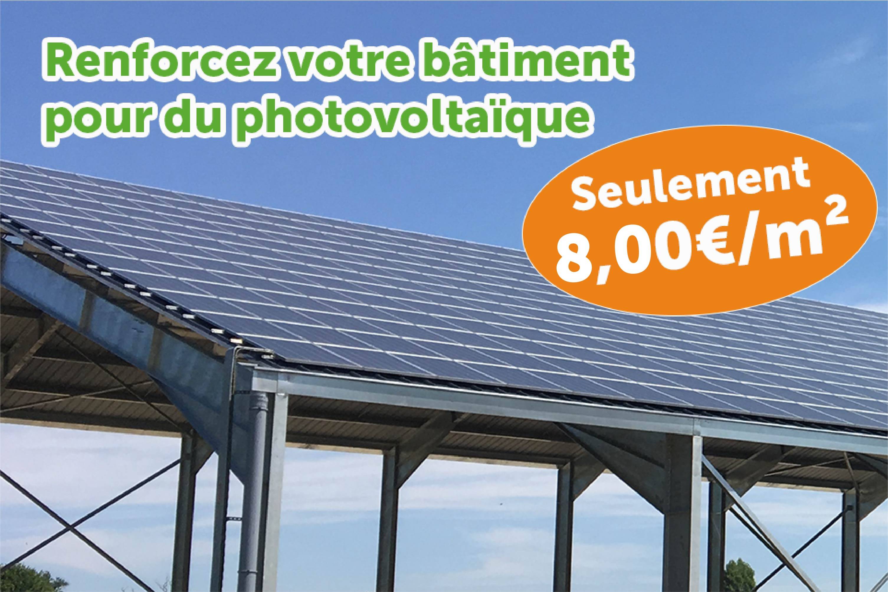 Nouvelle option : renforcement de la structure métallique pour panneaux ...
